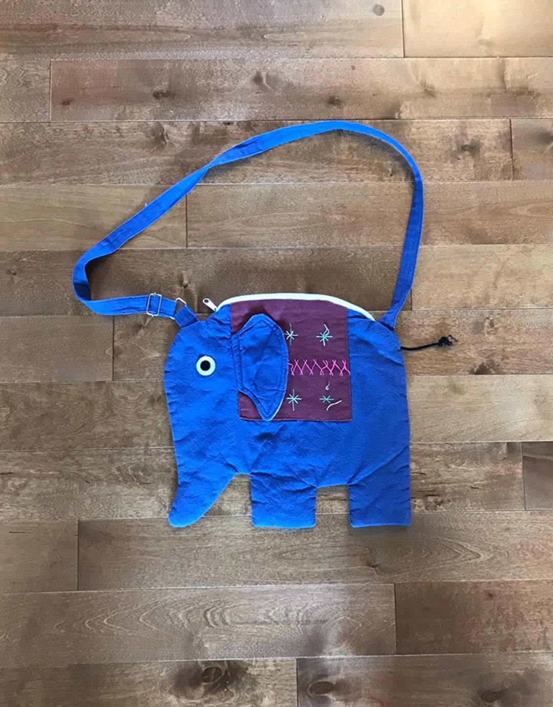 Vintage Cloth Elephant Purse Elephant Shaped Fabric Shoulder Bag - Etsy