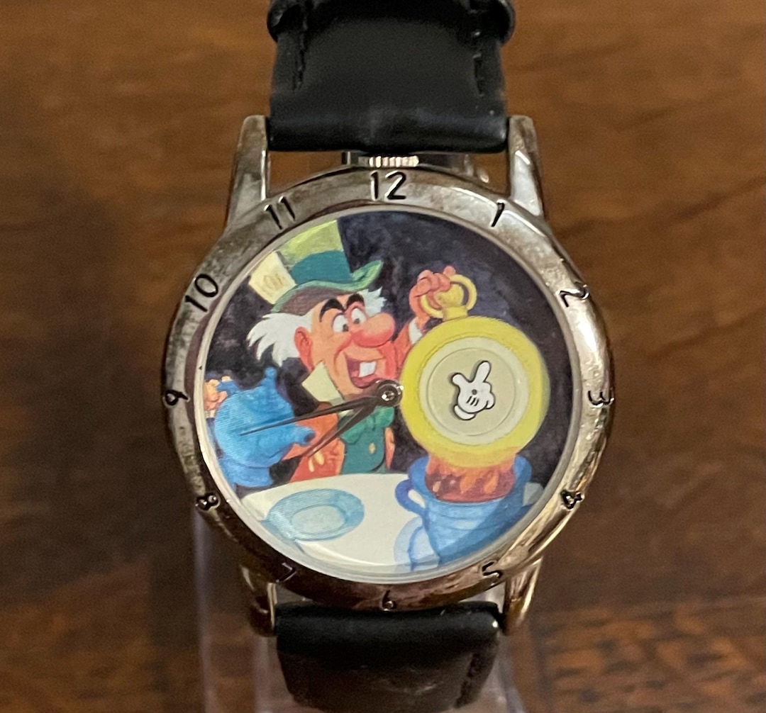1990's Limited Edition Ward Kimball Signature Series Mad Hatter Watch ...