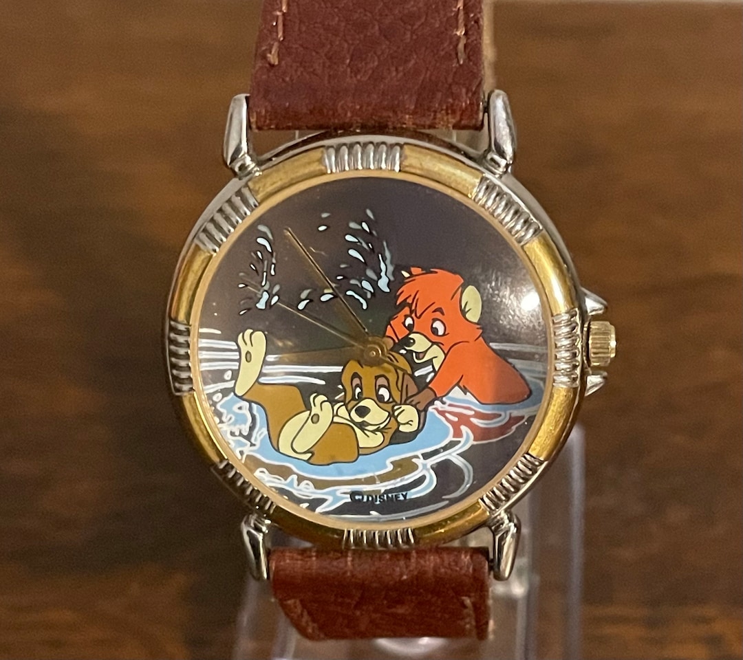 1990’s Disney Watch Collectors Club Series III the Fox and Hound Watch ...