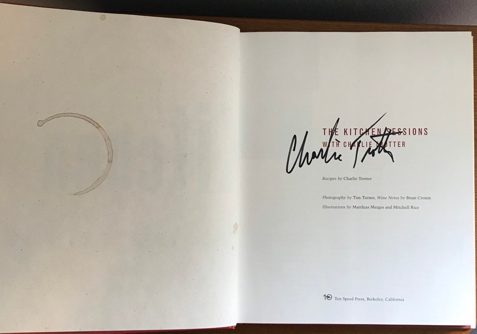 Signed First Edition Second Printing of the Kitchen Sessions | Etsy