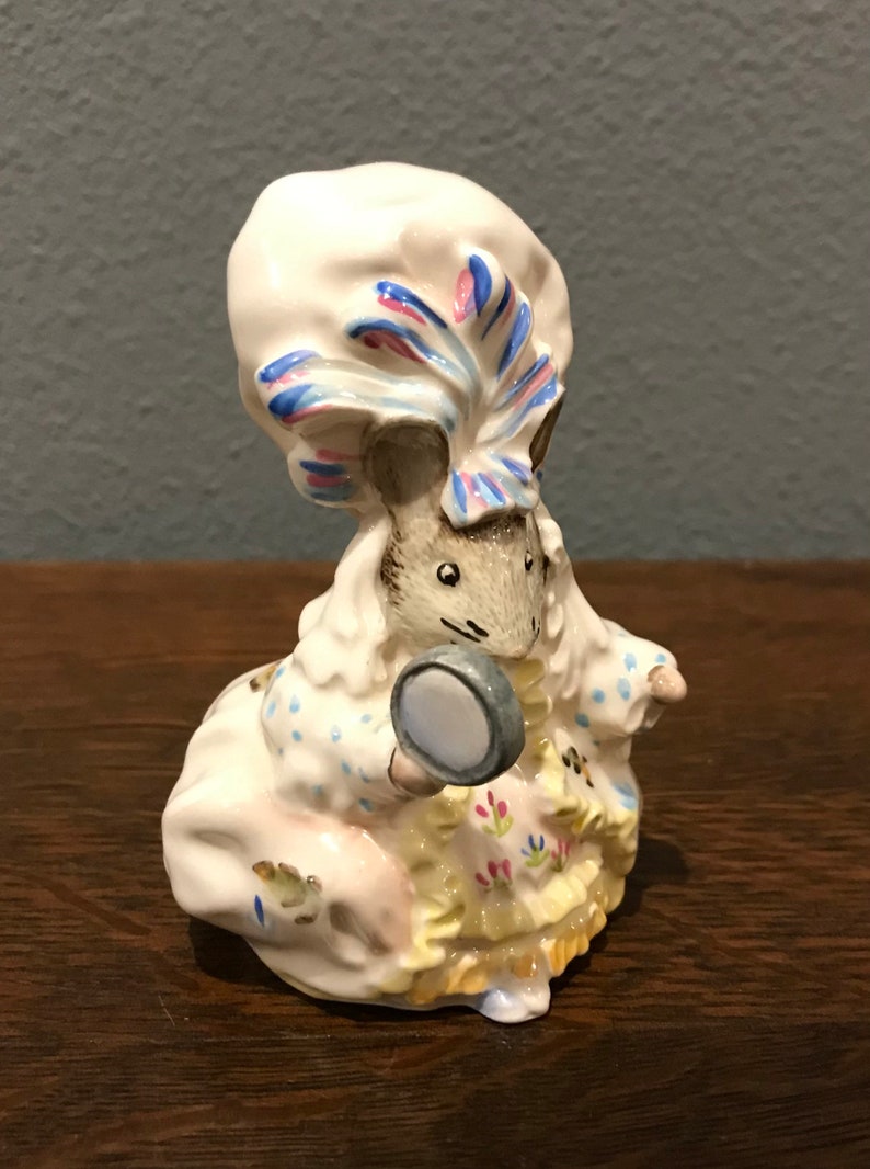 Lady Mouse Beatrix Potter Figurine Beswick Studio of Royal | Etsy
