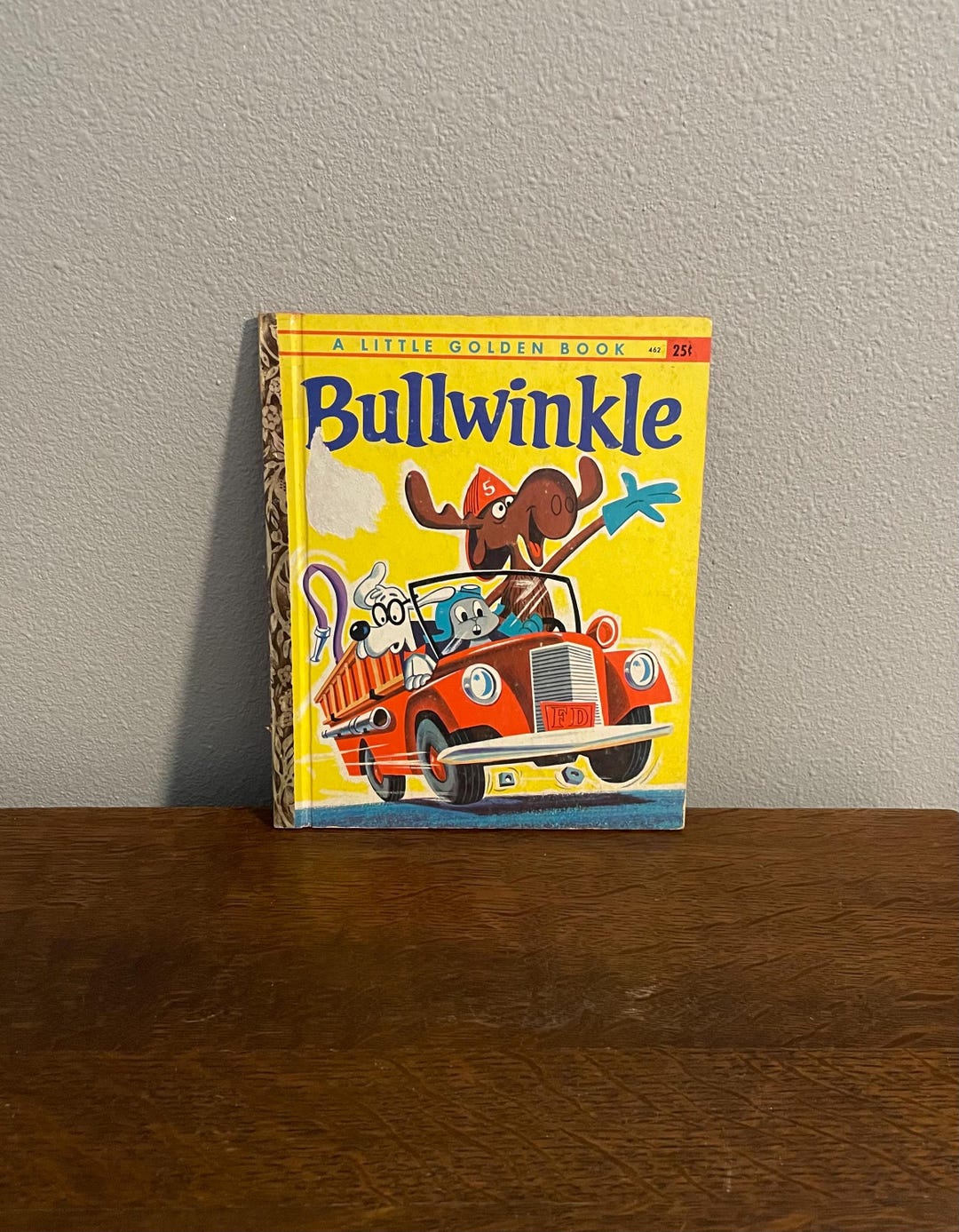 1962 Little Golden Books Edition of Bullwinkle by David Corwyn ...