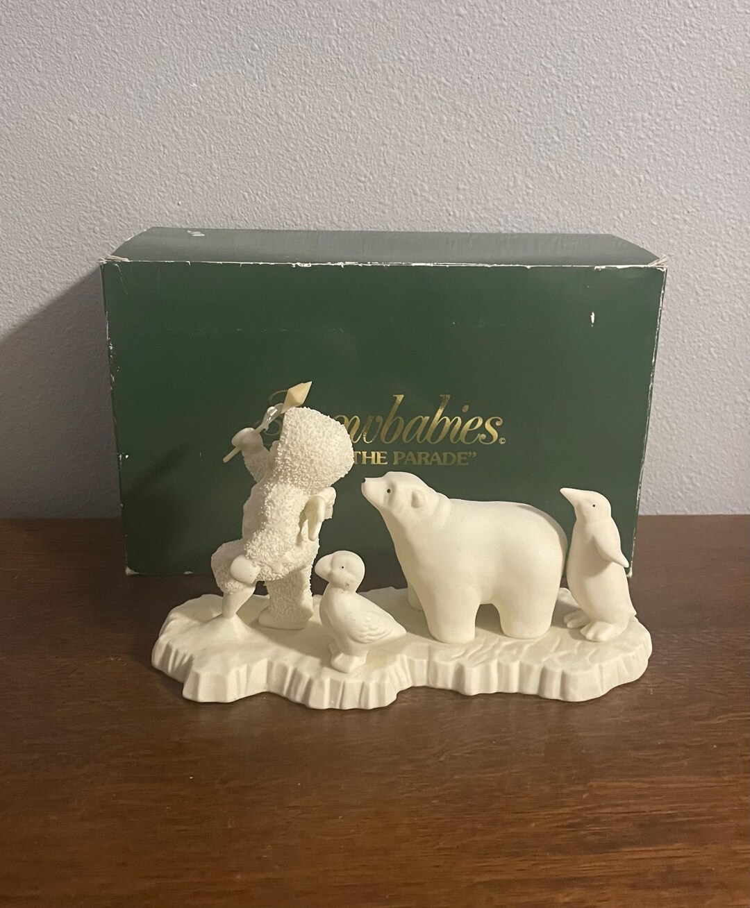 Snowbabies “join the Parade” Figurine- Vintage Department 56 Snowbabies ...
