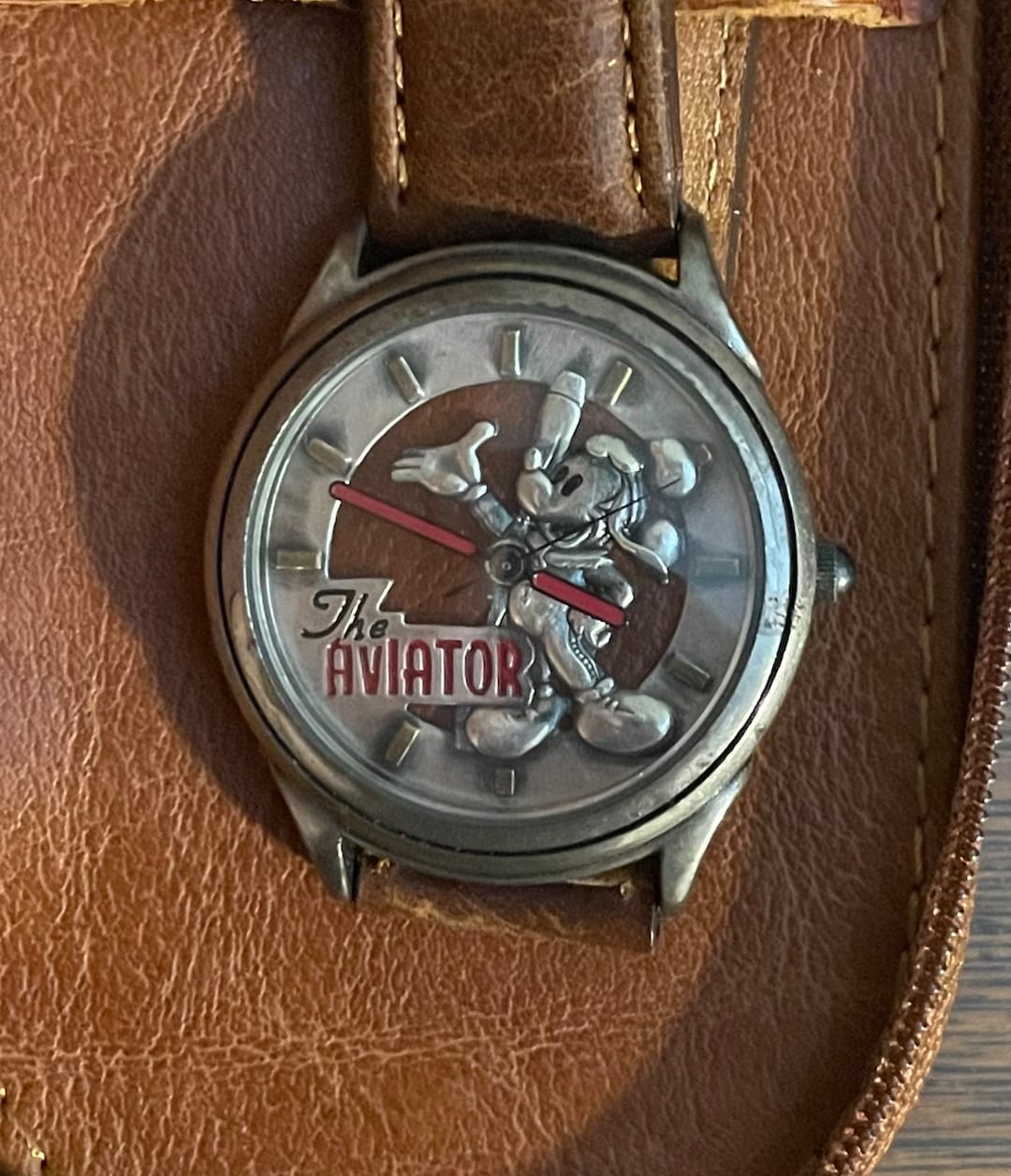 1990’s Disney Time Works Limited Edition Mickey Mouse the Aviator Watch ...