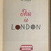 1959 First Edition of This is London by M. Sasek - Etsy UK