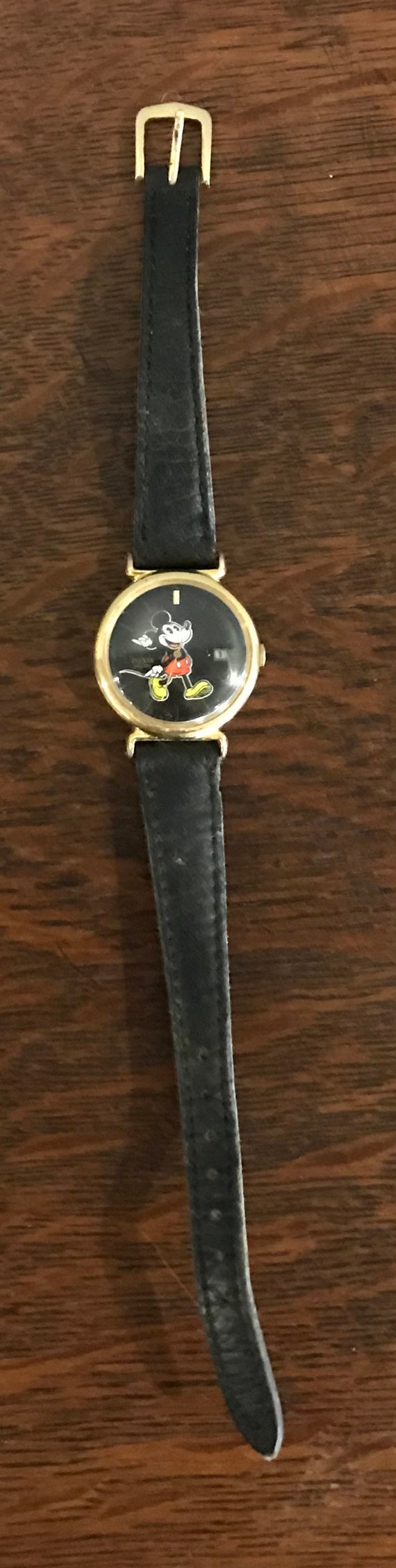 1980’s Pulsar Disney Mickey Mouse Calendar Watch- Vin… - Gem