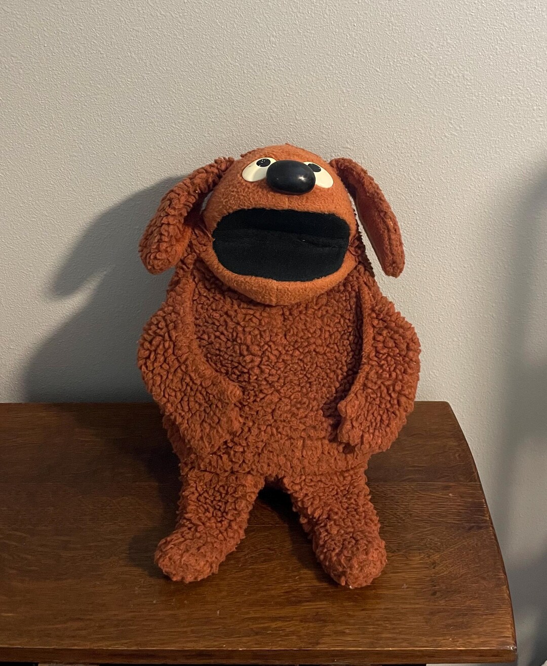 1977 Fisher Price Rowlf Muppet Hand Puppet- Vintage Rowlf Muppet Show ...