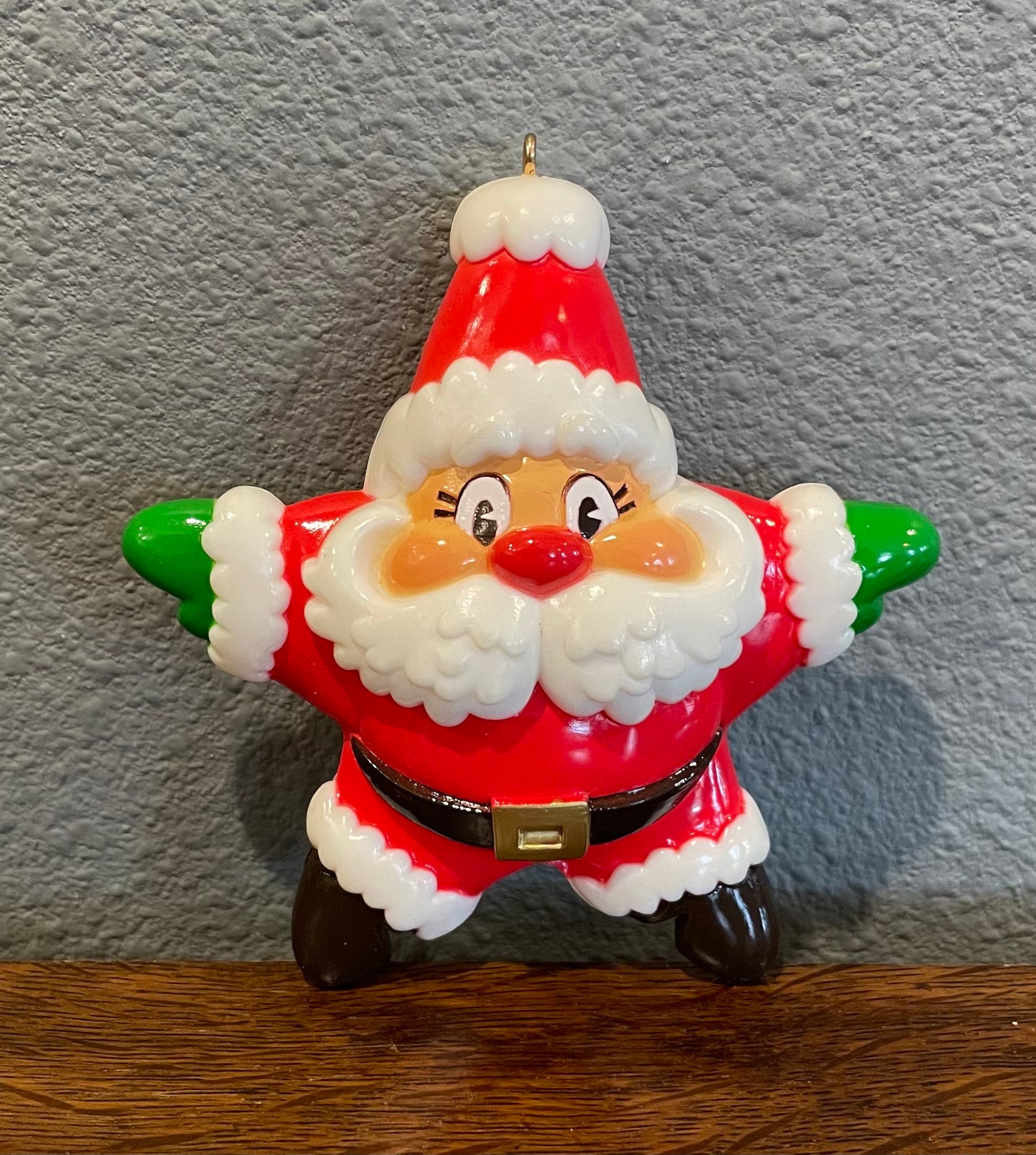 1984 Hallmark Santa Star Ornament Vintage Hallmark Santa - Etsy UK