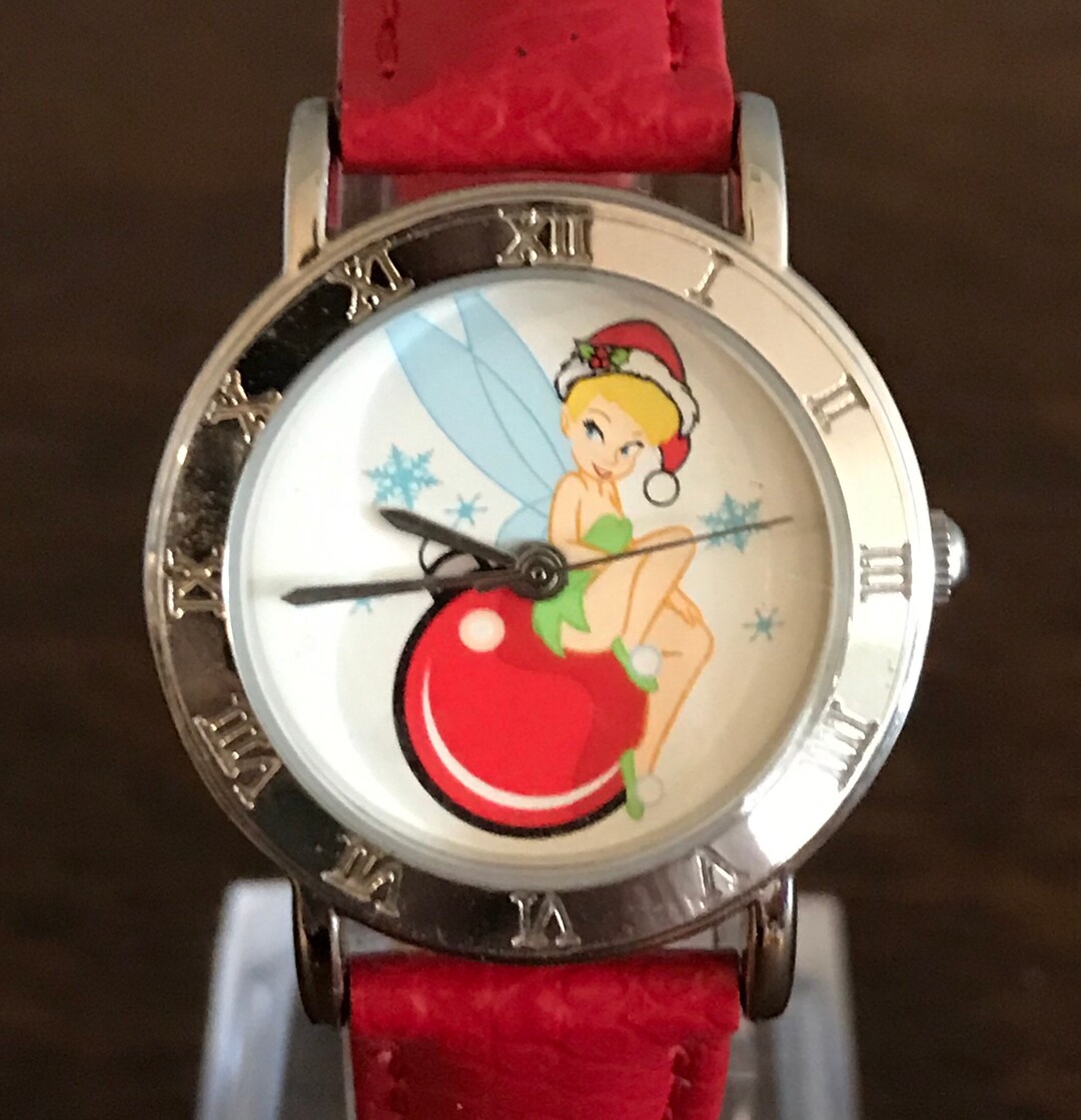 1990's Disney World Tinker Bell Christmas Watch- Vintage Disney ...