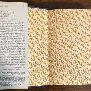 1954 Edition of Gargantua and Pantagruel by Francois Rabelais ...