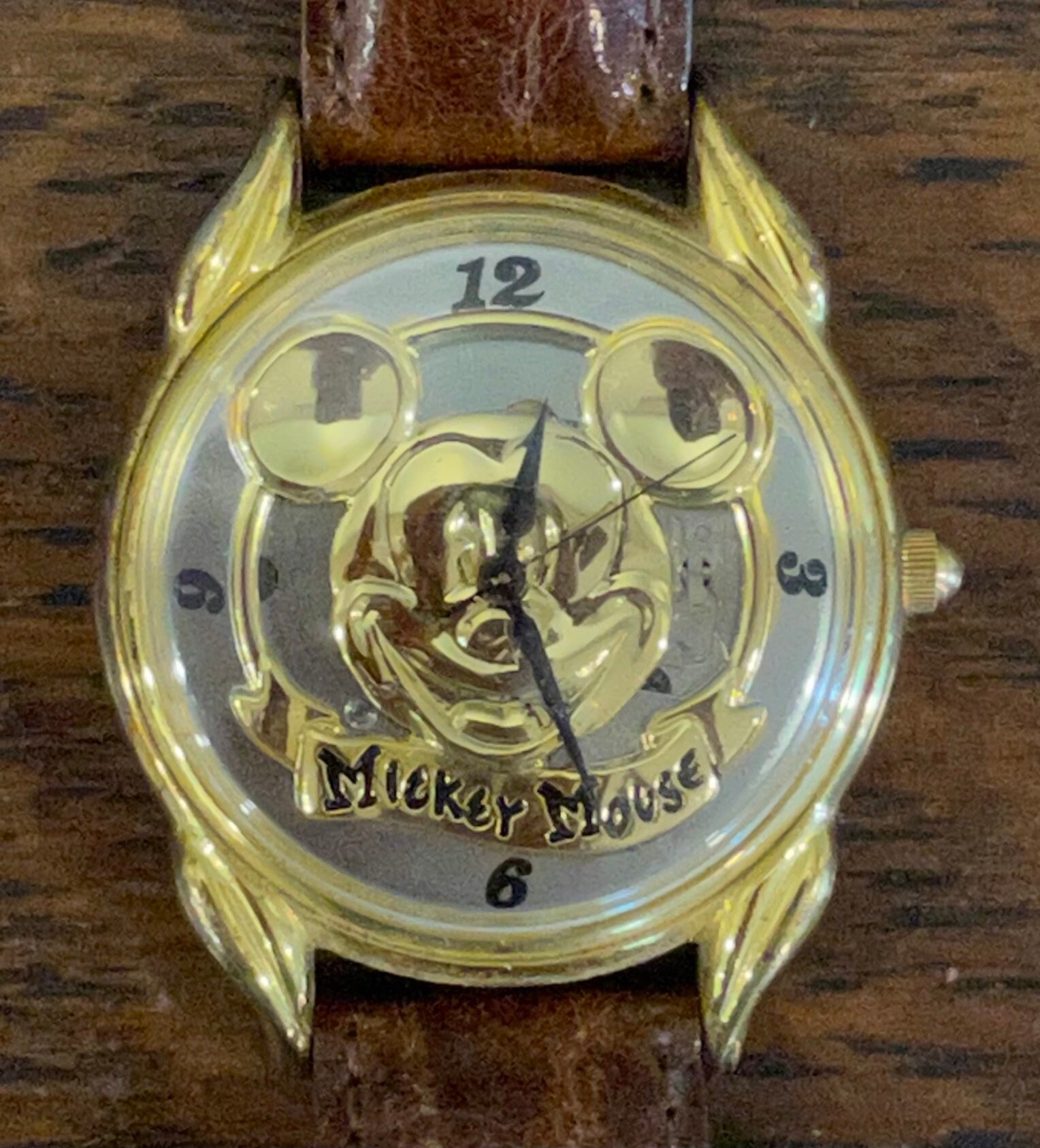 1990s Disney Store Exclusive Gold Toned Mickey Mouse Watch - Etsy