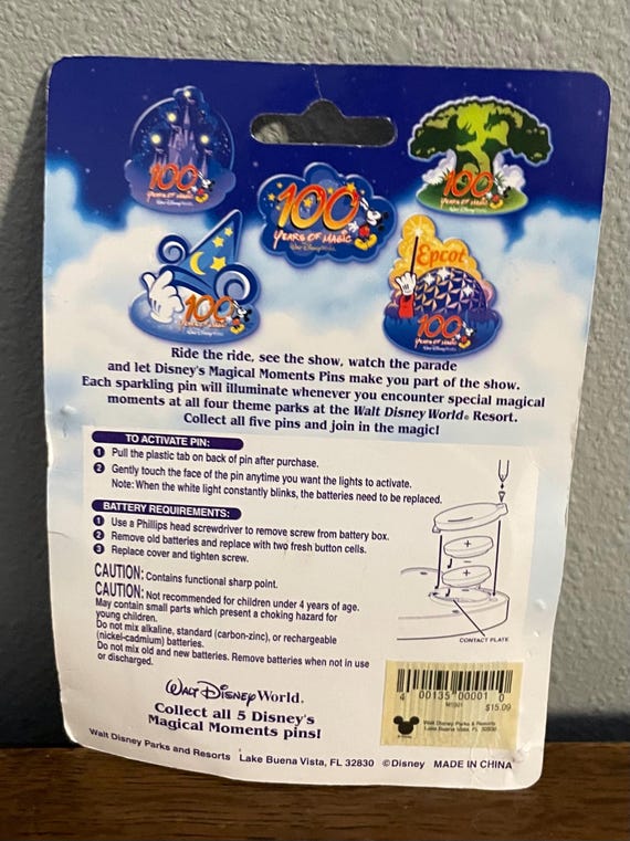 2001 Disney 100 Years of Magic Magical Moments Walt D… - Gem