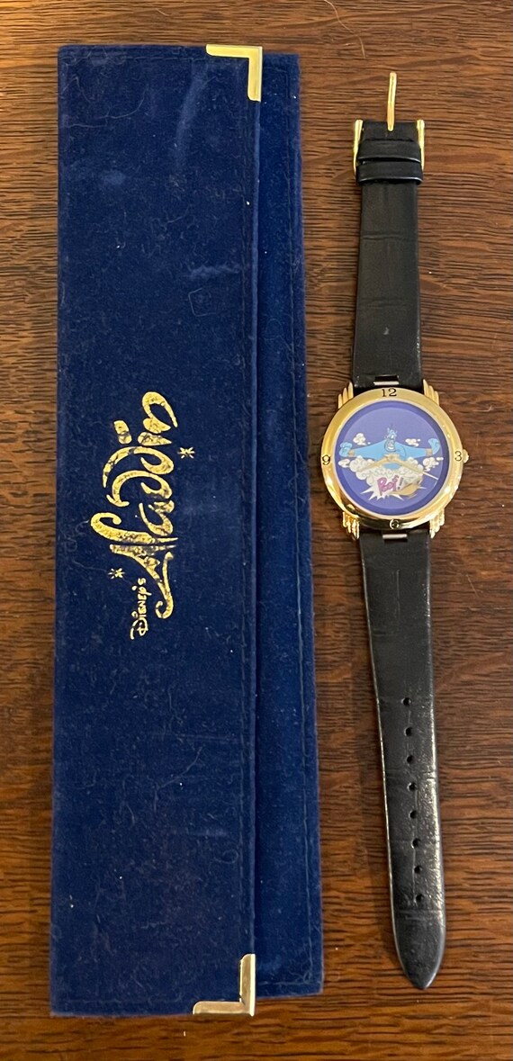 1990’s Limited Edition Aladdin Genie “Poof” Watch- Vi… - Gem