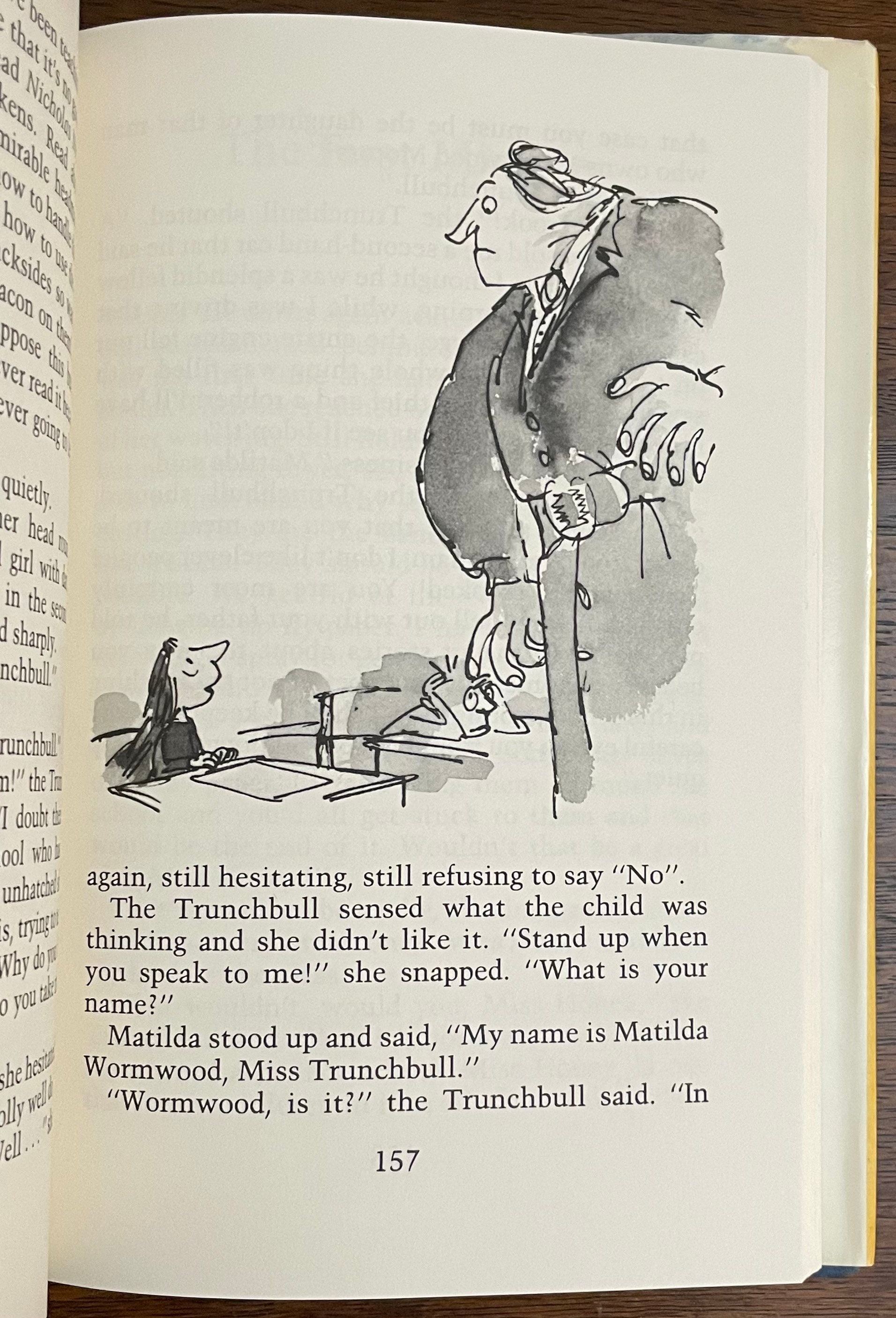 Matilda Book Trunchbull