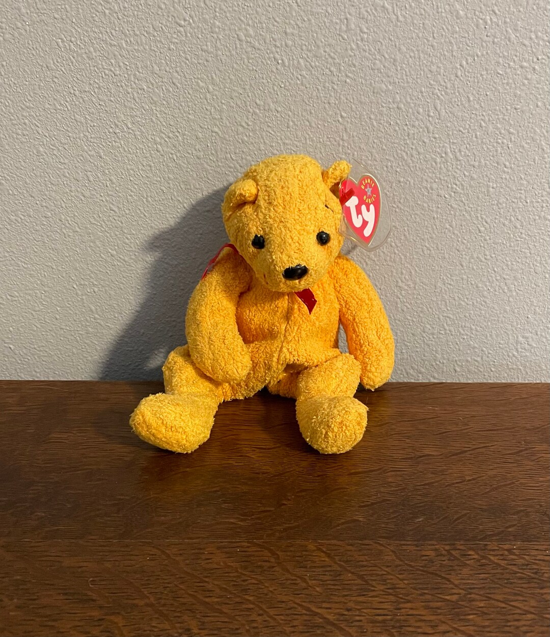2001 Ty Beanie Babies "poopsie" Bear- Vintage Poopsie Beanie Baby - Etsy