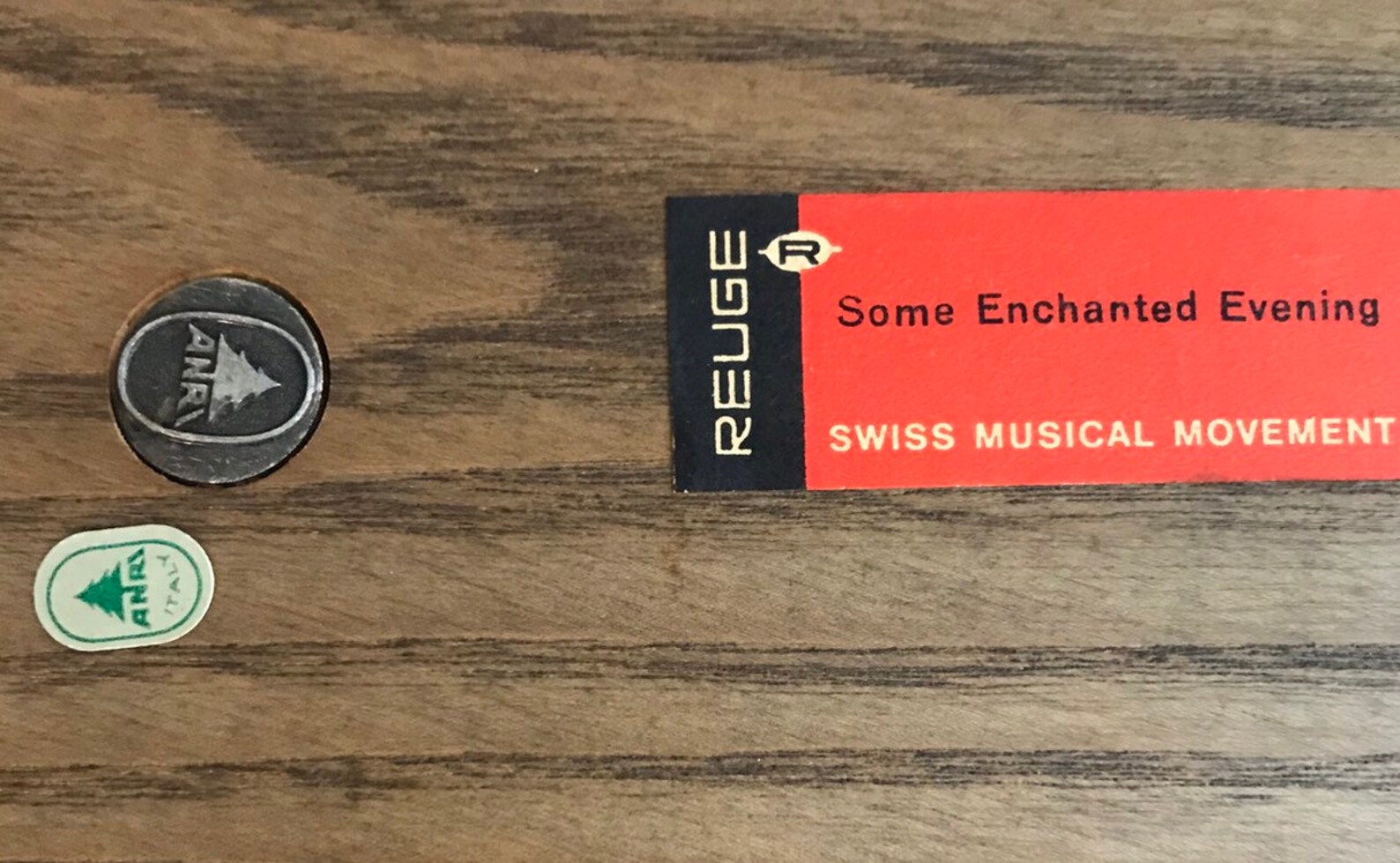 1960's Hand Painted Wooden Anri Musical Jewelry Box | Etsy