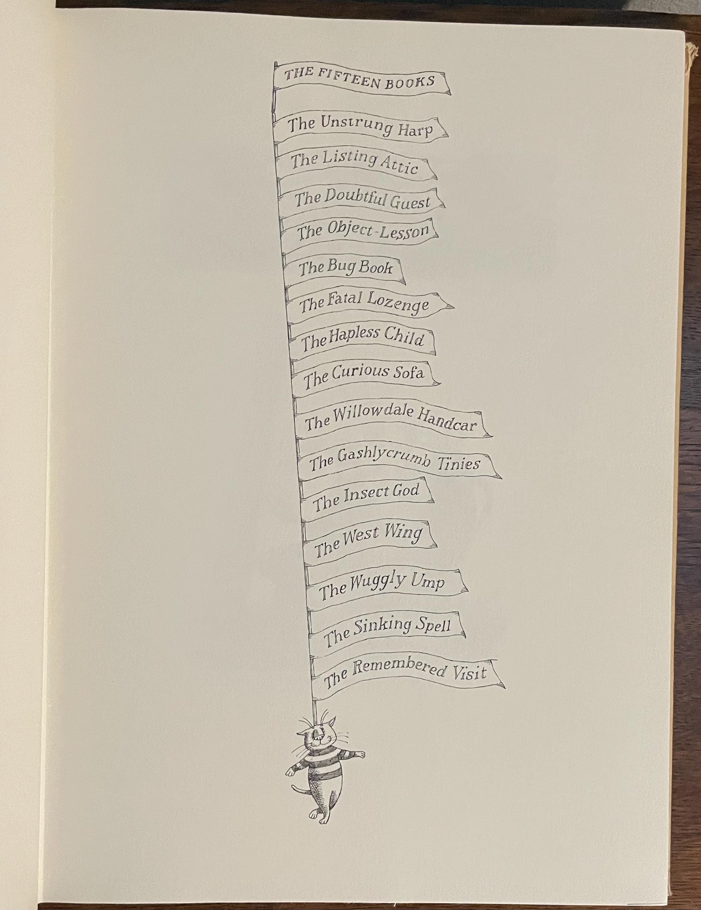1972 First Edition, Fifth Impression of Amphigorey by Edward Gorey ...