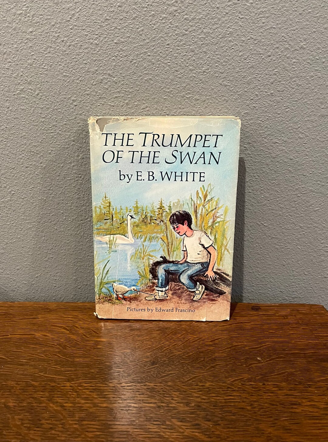 1970s Book Club Edition of Trumpet of the Swan by E.B. White, With ...
