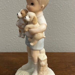 1982 Lefton China Christopher Collection one Can Never Be Alone With a ...