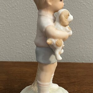 1982 Lefton China Christopher Collection one Can Never Be Alone With a ...