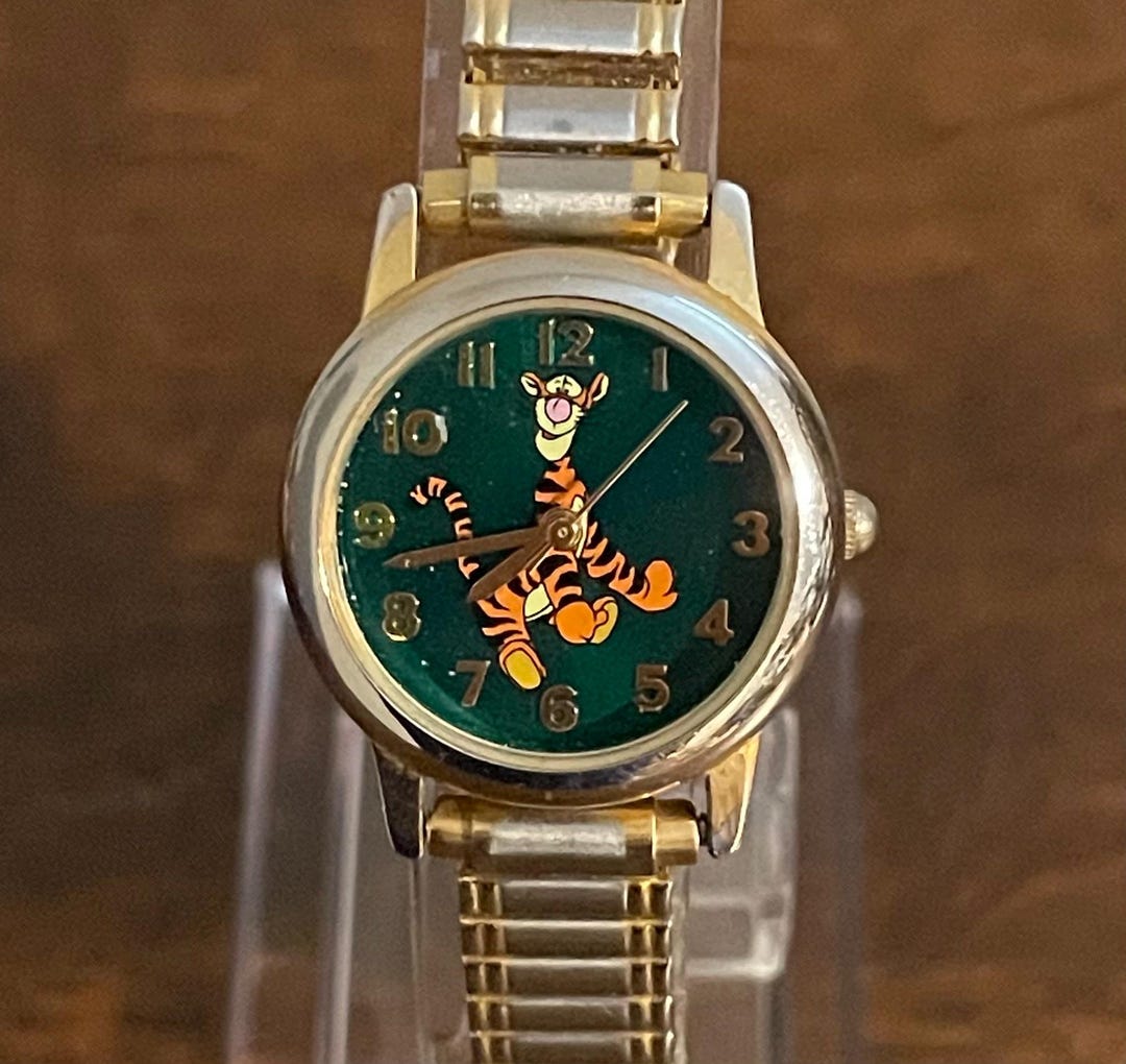 1990's Disney Store Exclusive Tigger Watch- Vintage Women’s Winnie the ...