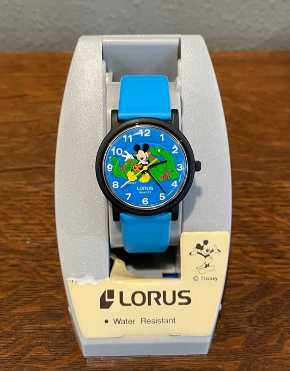 Lorus Caveman Mickey Mouse Watch- Vintage Disney Mick… - Gem