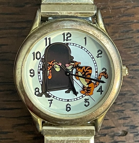 1990’s Disney Time Works Tigger Watch- Vintage Disney… - Gem