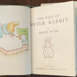 Flopsy, Mopsy and Cottontail Beatrix Potter, F. Warne & Co., Beswick ...