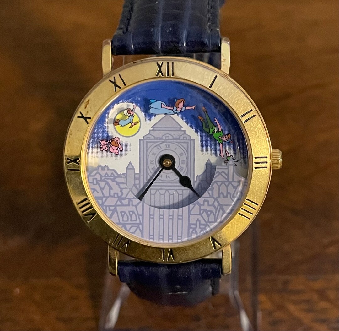 1990's Pedra Limited Edition Peter Pan Watch Vintage Disney Store ...