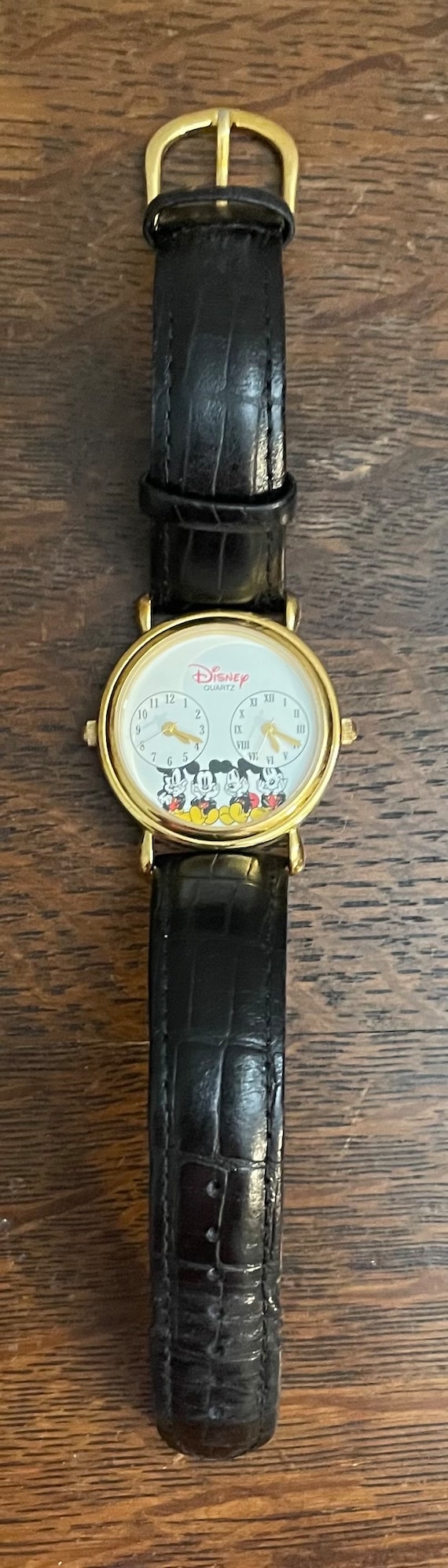 Disney Time Works Mickey Mouse Multi Dial Watch- Vint… - Gem
