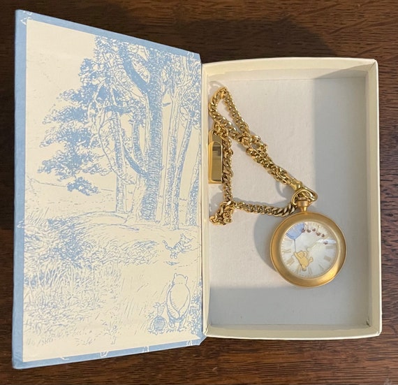1990's Timex Classic Winnie the Pooh Pocket Watch- Vi… - Gem