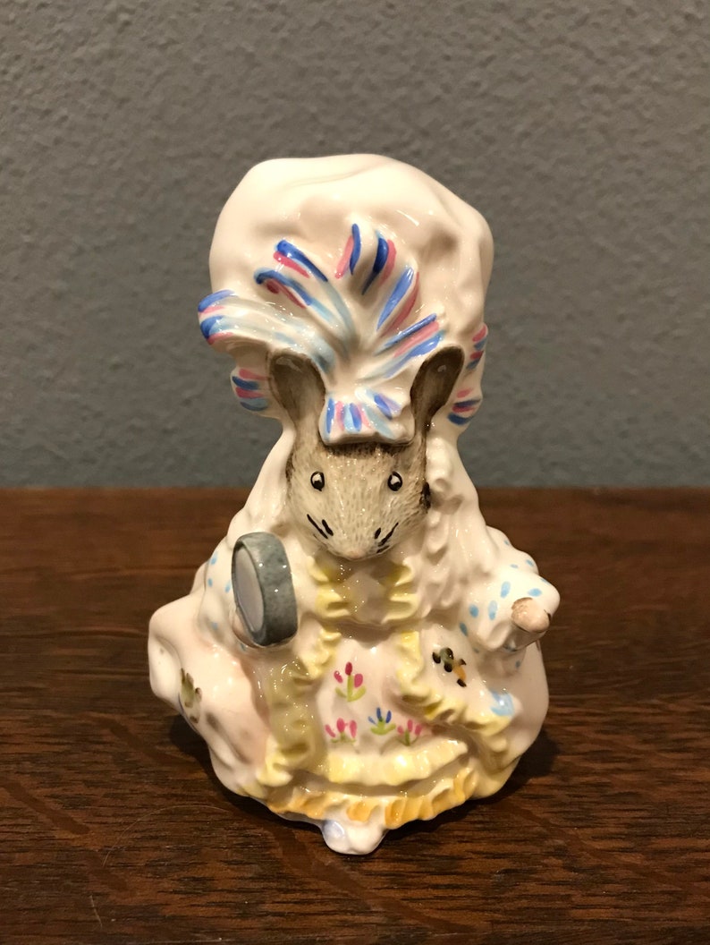 Lady Mouse Beatrix Potter Figurine Beswick Studio of Royal | Etsy