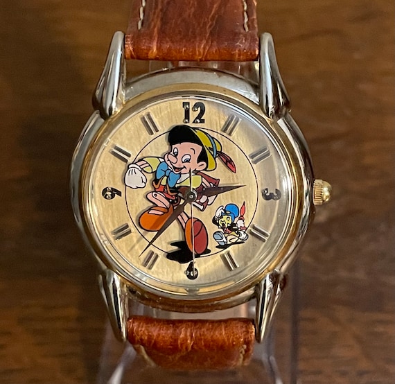 1990’s Disney Film Classics Pinocchio Watch- Vintage … - Gem