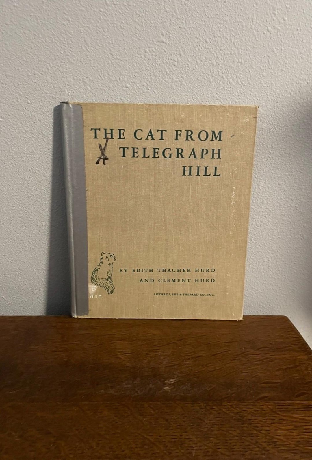 First Edition, Early Printing of the Cat From Telegraph Hill by Edith ...