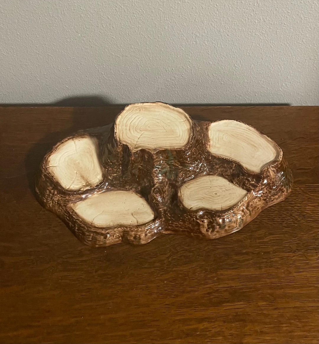 Beswick Tree Stump Display Stand- Vintage Beswick Multi Figurine ...