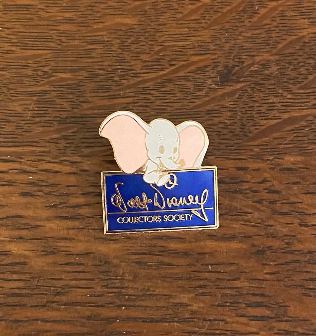 WDCC Dumbo Enamel Pin- Walt Disney Collectors Society Dumbo Pin - Etsy