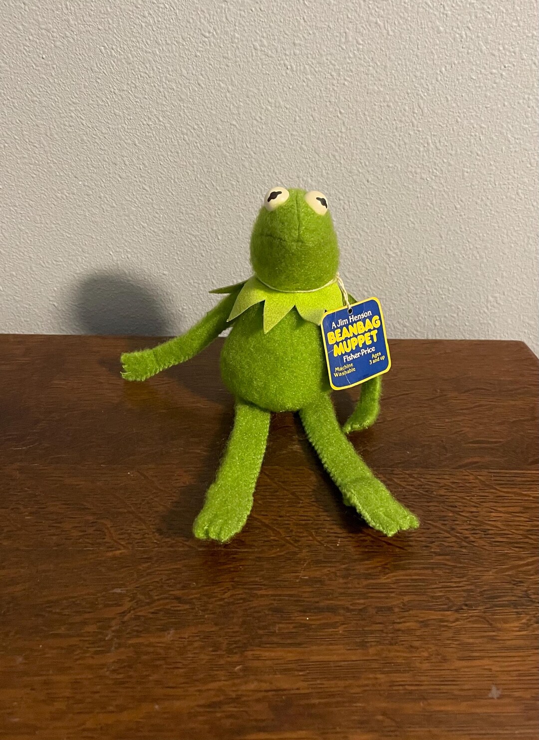 1979 Fisher Price Kermit the Frog Beanbag Doll- Vintage Fisher Price ...
