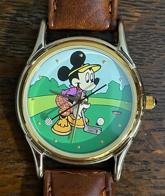 1990's Disney Store Exclusive Mickey Mouse Golfing Wa… - Gem