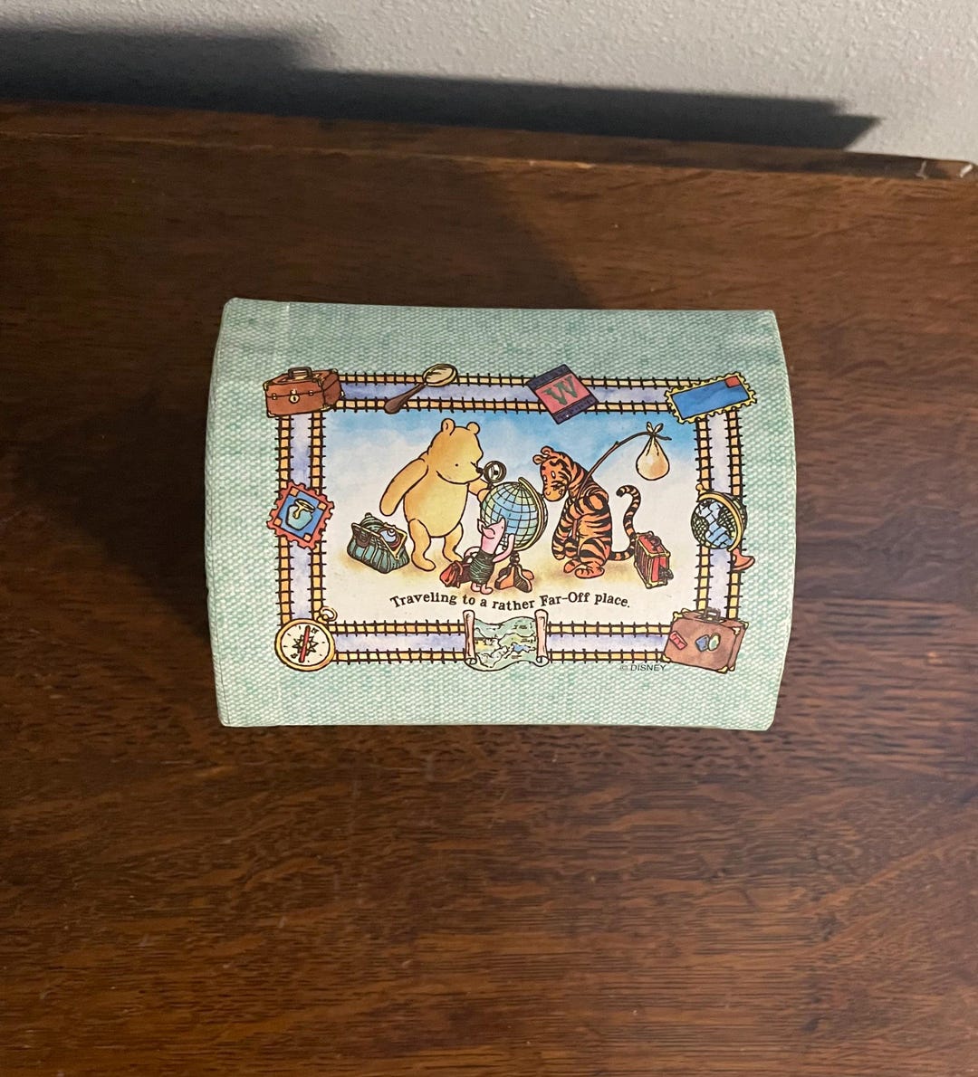 Tri-coastal Designs Classic Pooh Trunk Shaped Jewelry Box- Vintage ...