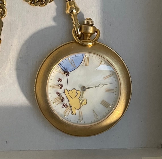 1990's Timex Classic Winnie the Pooh Pocket Watch- Vi… - Gem