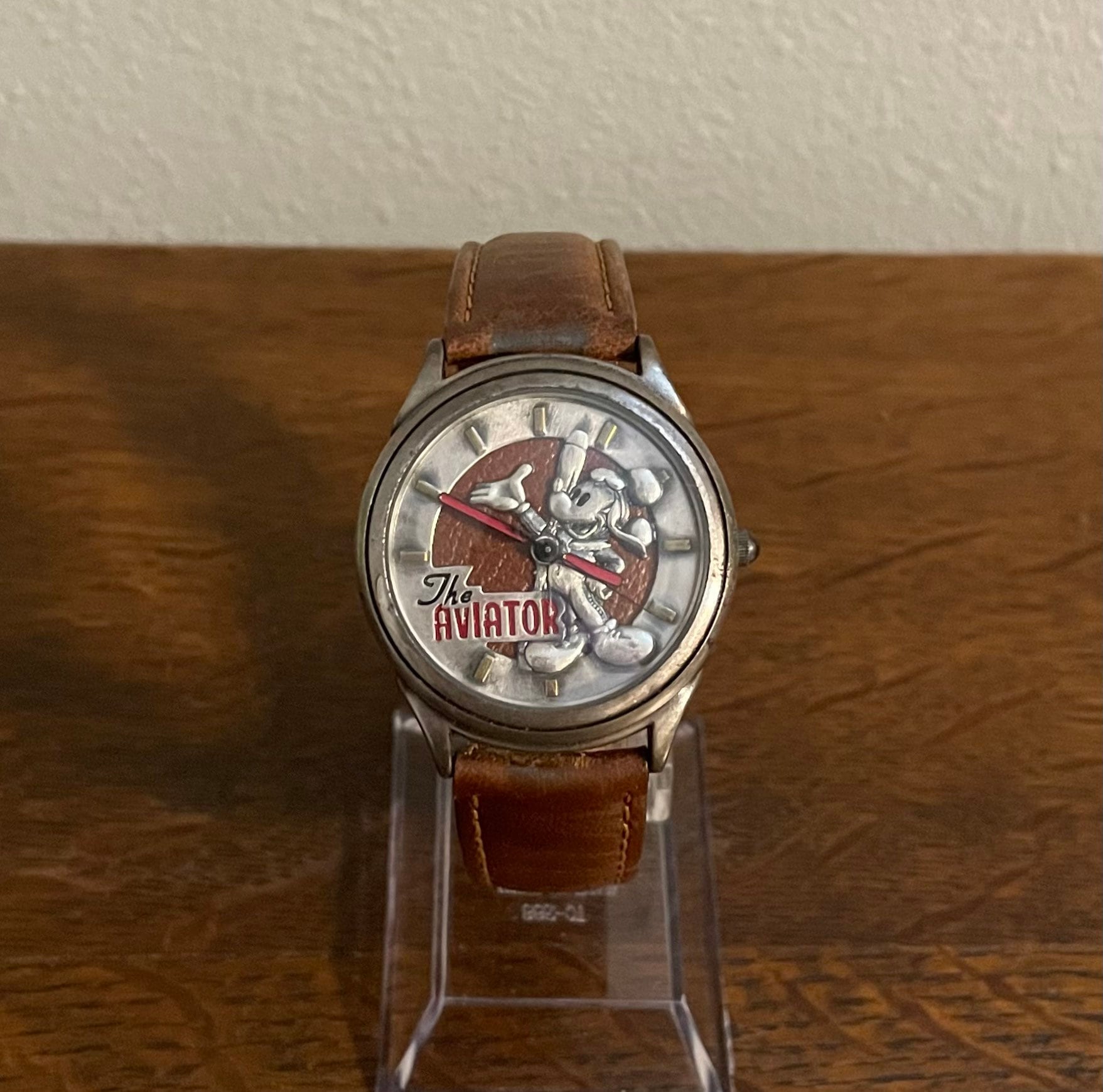 1990’s Disney Time Works Limited Edition Mickey Mouse the Aviator Watch ...
