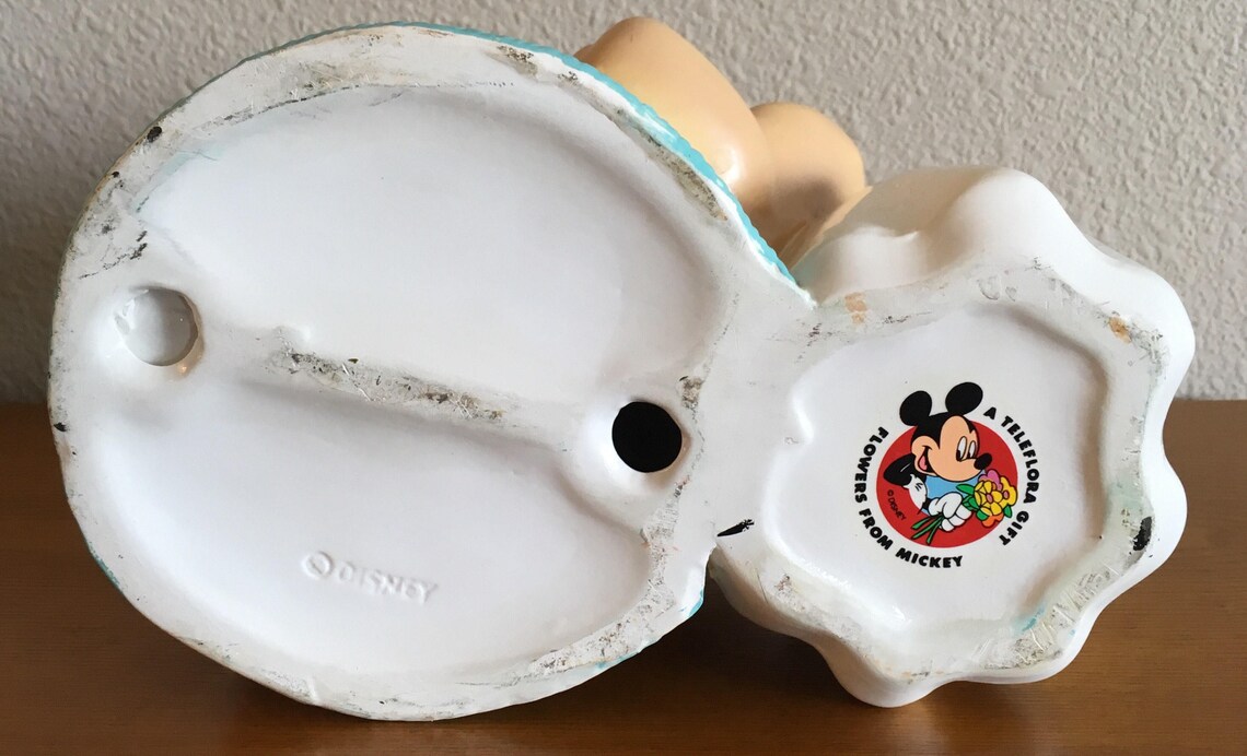 Vintage Mickey and Minnie Mouse Planter- Teleflora Gift Flowers From ...