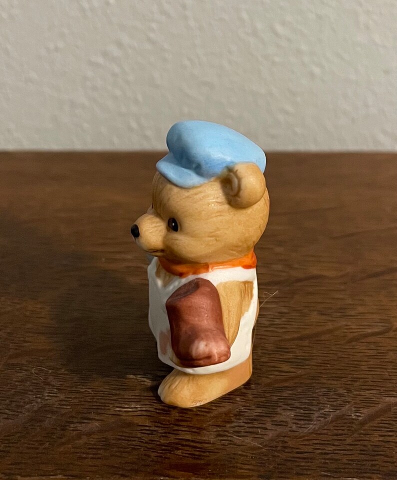 1980’s Homco Cobbler Bear Figurine- Vintage Ceramic Shoe Maker Teddy ...