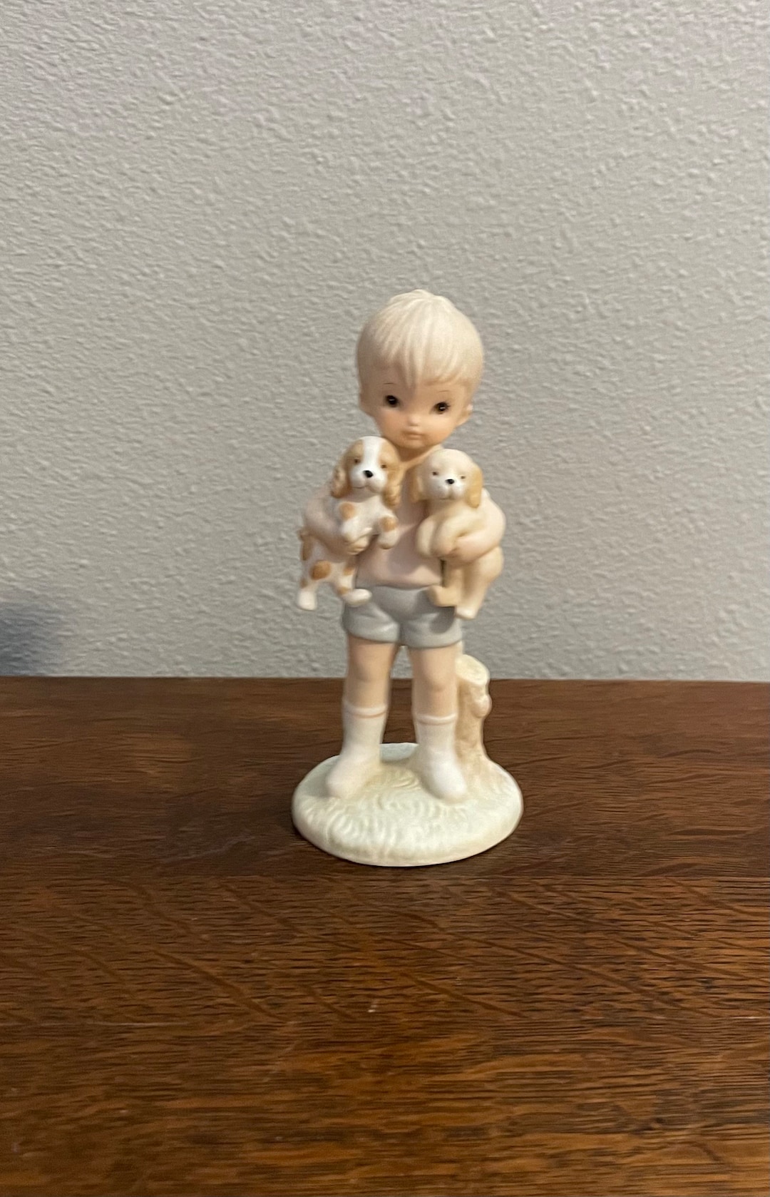 1982 Lefton China Christopher Collection one Can Never Be Alone With a ...