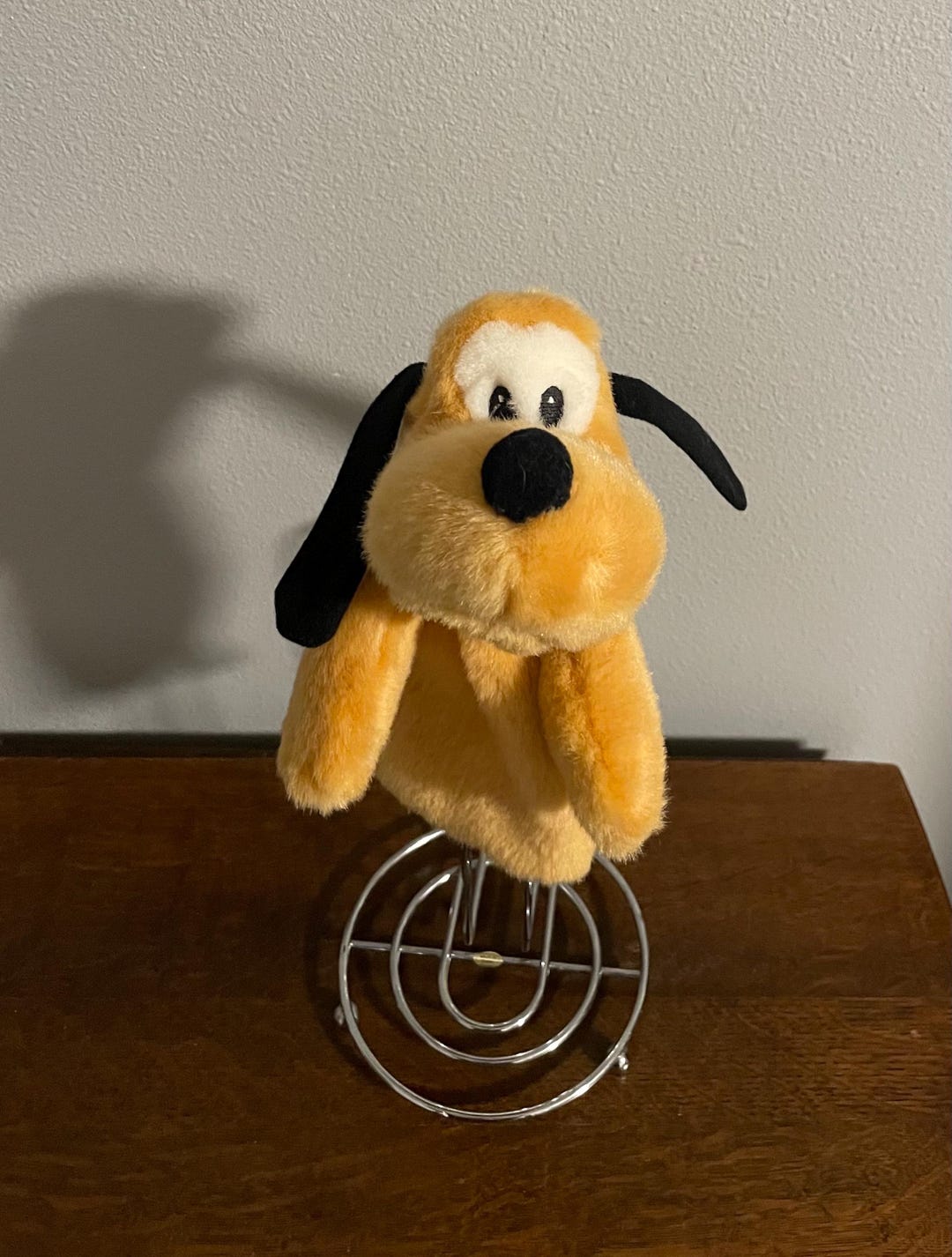 The Walt Disney Company Pluto Hand Puppet Vintage Disney Pluto Hand ...