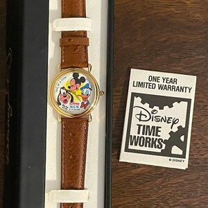 1995 Disney Artist Disney MGM Studios “one of a Time” Watch- Vintage ...