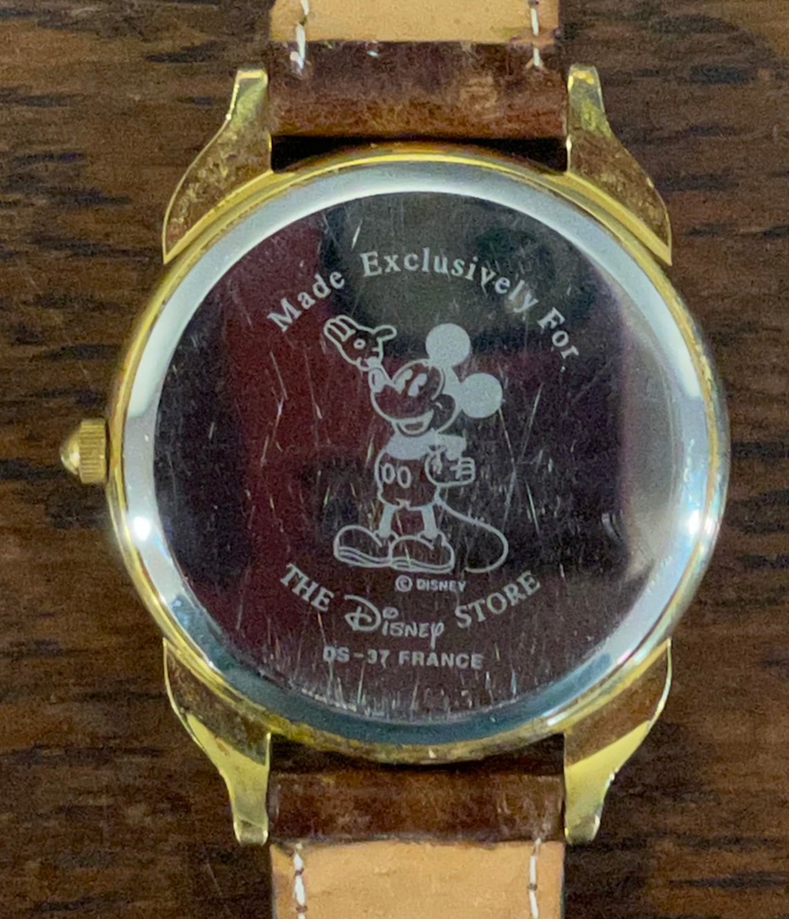 1990s Disney Store Exclusive Gold Toned Mickey Mouse Watch - Etsy