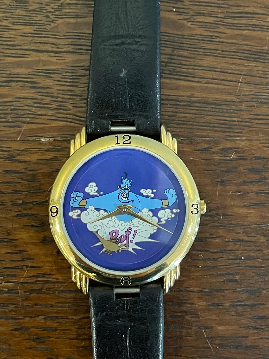 1990s Limited Edition Aladdin Genie poof Watch Vintage - Etsy