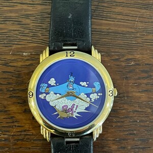 1990s Limited Edition Aladdin Genie poof Watch Vintage - Etsy