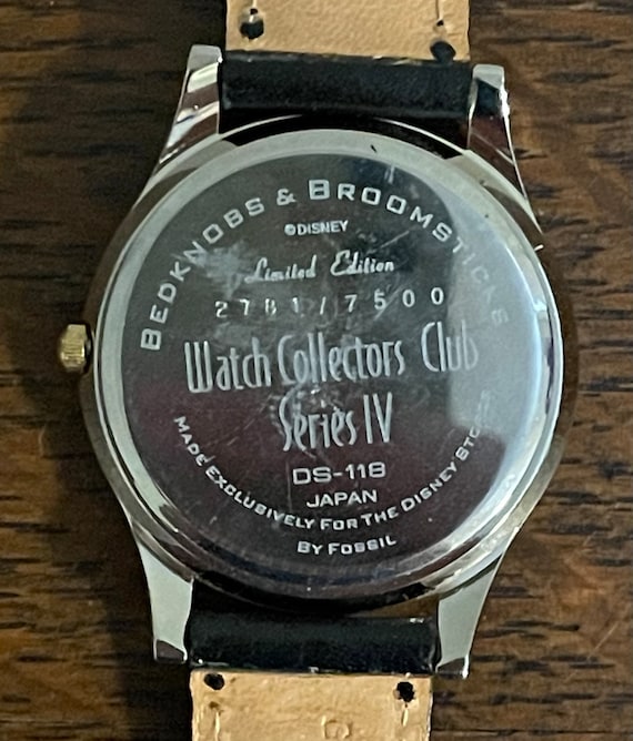 1990’s Disney Watch Collectors Club Series IV Bedknob… - Gem
